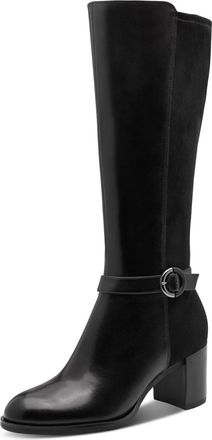 Tamaris Damen Stiefel Leder schwarz 38