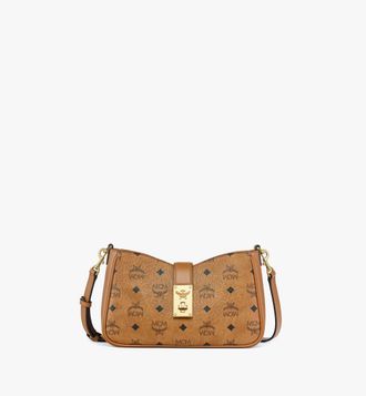MCM Tracy Schultertasche in Visetos