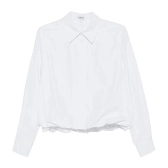 Loewe Hemd aus Baumwolle - - Blouses & Shirts - Damen - Wei&szlig; - 3XS