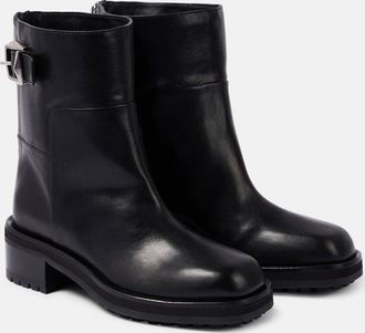 Jimmy Choo London Ankle Boots Brooklyn 50 aus Leder