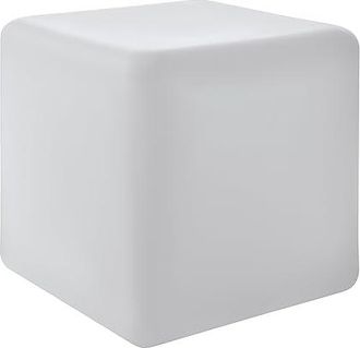 Eglo Au&szlig;en-W&uuml;rfelleuchte Bottona, Outdoor Leuchtw&uuml;rfel zur Garten Beleuchtung, quadratische W&uuml;rfel Gartenleuchte, wei&szlig;, 40x40 cm, E27 Fassung