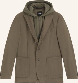 HUGO BOSS Blazer P-Hanry-Hd-Wg-254f Slim Fit braun