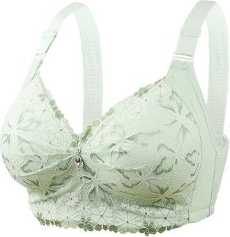 Generic Body en dentelle pour femme - Taille haute - Sous-v&ecirc;tements lisses et respirants, vert, 38