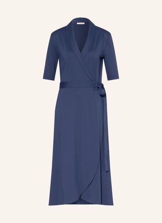 Lilienfels Lilienfels Wickelkleid Mit 3/4-Arm blau