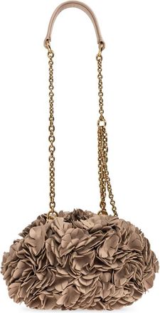 Chlo&eacute; Femme, Sacs, Beige, Taille: ONE Size Sac bandouli&egrave;re Pliss&eacute;