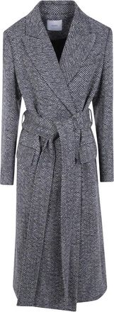 Joseph Alessio Wool Twill Coat - Femme - Manteaux - Gris - Taille: 34 FR