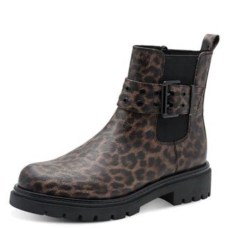 Marco Tozzi Marco Tozzi Chelsea 2-25437-45 Bottines tendance pour femme Marron l&eacute;opard Taille 38 EU, Marron l&eacute;opard, 38 EU