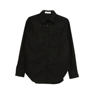 Frankie Shop Damen, Blusen & Hemden, Schwarzk, LGr&ouml;&szlig;e