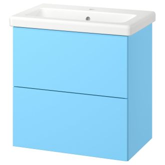 IKEA ENHET / TV&Auml;LLEN Waschbeckschr+Schubladen/Waschbeck