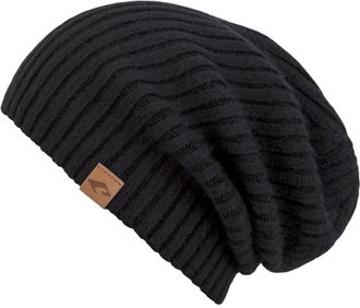 Chillouts Unisex Justin Longbeanie, 10 Black, Einheitsgr&ouml;&szlig;e