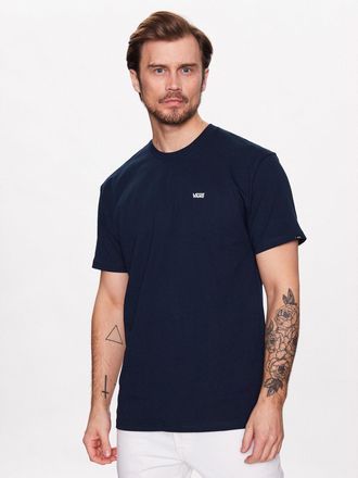 Vans T-Shirt Left Chest Logo VN0A3CZE Dunkelblau Classic Fit