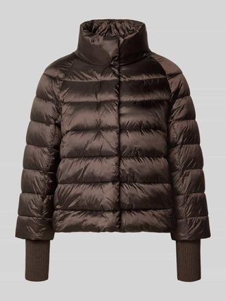 Marc Cain Steppjacke mit Stehkragen und Label-Detail