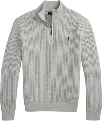 Polo Ralph Lauren Pull droit torsad&eacute; en coton