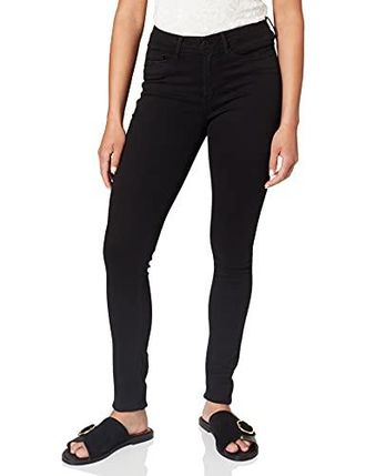 Ichi Erin IZARO Jeans, Noir (10001), 29W x 32L Femme
