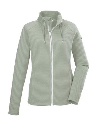 Killtec Strickjacke KOS 24 WMN FLX JCKT Damenjacke mit Comfort-Stretch und Kinnschutz, seitliche Taschen