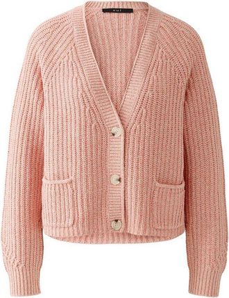 Oui Strickjacke LAFONYA Strickjacke Baumwollmischung