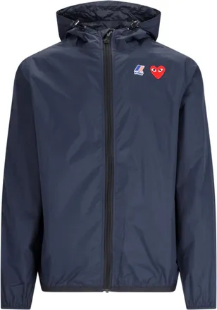 Comme Des Gar&ccedil;ons X K-Way Waterproof Jacket Claude