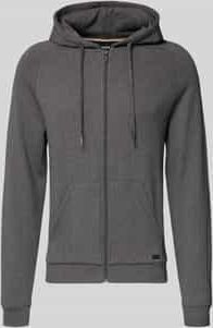 HUGO BOSS Regular Fit Sweatjacke aus Baumwoll-Mix Modell HERITAGE