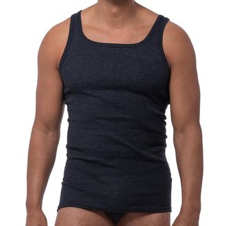 Ammann Jeans - Sportjacke Unterhemd - 3er Pack (10 Anthrazit)