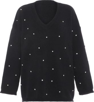 Faina Pullover Damen schwarz