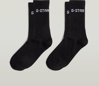 G-Star Sport Socken 2-Pack - Schwarz - Herren
