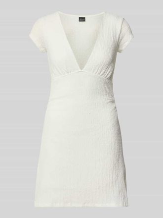 Gina Tricot Minikleid mit V-Ausschnitt