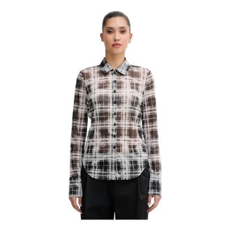 Karl Lagerfeld Gemustertes Jersey-Shirt - - Blouses & Shirts - Damen - Mehrfarbig - XS