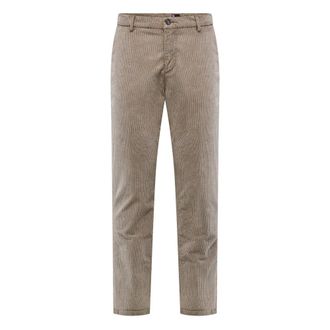 Bomboogie Homme, Pantalons, Brun, Taille: W33 Pantalon Chino Coupe Slim en Velours Stretch