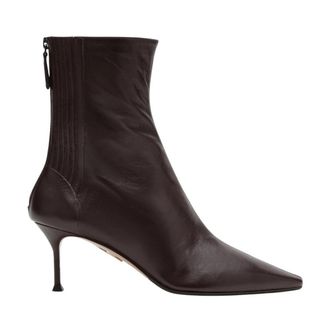 Aquazzura Saint Honor&eacute; Bootie 65 - - Shoes - Damen - Braun - 40 EU