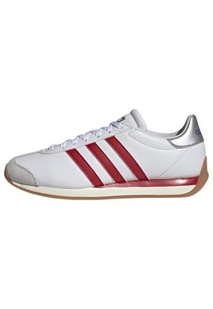 adidas Femme RUNVISTA Shoes, FTWR White/Better Scarlet/Matte Silver, 38 2/3 EU