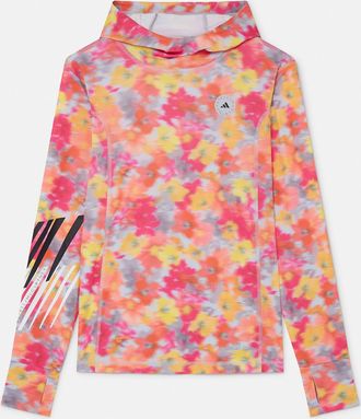 Stella McCartney TrueCasuals Hooded Jacket, Woman, Active Gold/Real Pink/Clear Onix, Size: XS