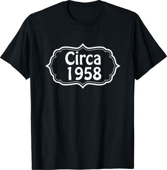 C1RCA 1958 Geburtsjahr T-Shirt