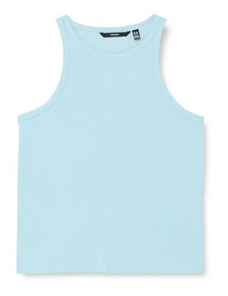 Vero Moda Vmchloe GA JRS Noos D&eacute;bardeur Court pour Femme, Cool Blue., XXL