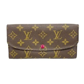 Louis Vuitton Portefeuille Emilie Pre-owned - Femme - Pre-owned - Brun - Taille: ONE Size