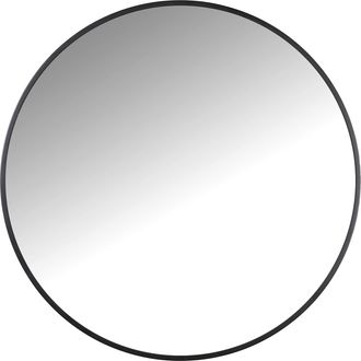 Villa Collection Vardo Spiegel Dia. 100 cm Schwarz