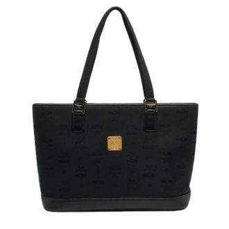 MCM Pre-owned Stoff Tote Bag - - Pre-owned - Damen - Schwarzk - ONE SIZE