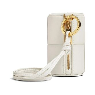 Bottega Veneta Femme, Accessoires, Blanc, Taille: ONE Size Porte-monnaie en cuir