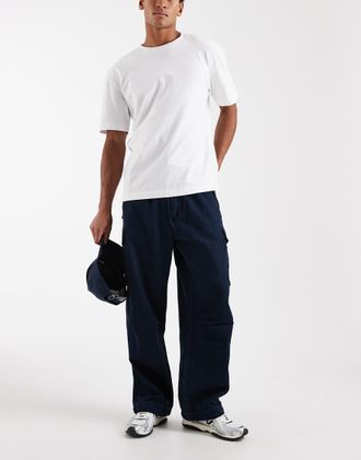 Levi's Weite Cargohose in Indigoblau-Navy
