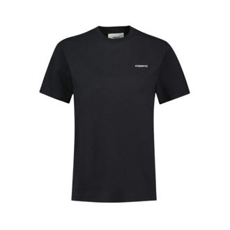 Coperni Logo Boxy T-Shirt - - Tops - Damen - Schwarzk - S