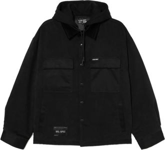 Izzue veste à patch logo - Noir