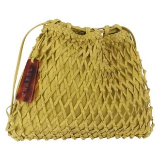 Chanel Sac Seau Vintage Pre-owned - Femme - Pre-owned - Jaune - Taille: ONE Size