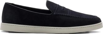 Churchs Homme, Chaussures, Bleu, Taille: 42 1/2 EU Peebles Mocassins