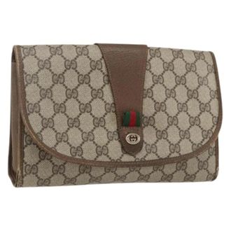 Gucci Pre-owned Plastic Clutch - - Pre-owned - Damen - Beige - ONE SIZE