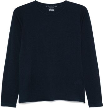 Majestic Filatures Pullover aus Kaschmir - Blau
