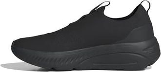 adidas Homme Cloudfoam GO Sock Shoes Chaussures de Marche, Core Black/Carbon/Carbon, 43 1/3 EU