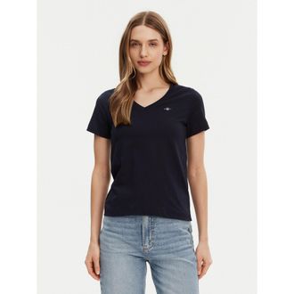 GANT T-Shirt Shield 4200750 Dunkelblau Regular Fit