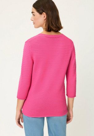 Olsen Strickpullover Pullover mit V-Ausschnitt