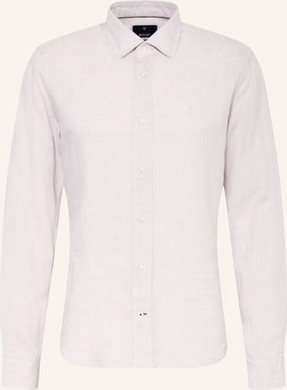 Joop Hemd Mike Regular Fit Mit Leinen beige