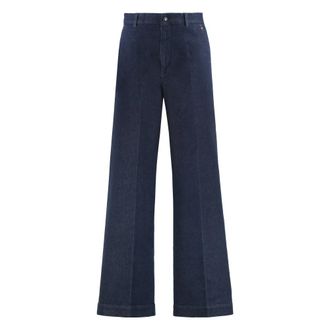 Moncler Wide-Leg Jeans - - Jeans - Damen - Blau - S