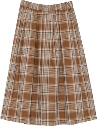 Pennyblack Femme, Jupes, Brun, Taille: 36 FR Midi Skirts